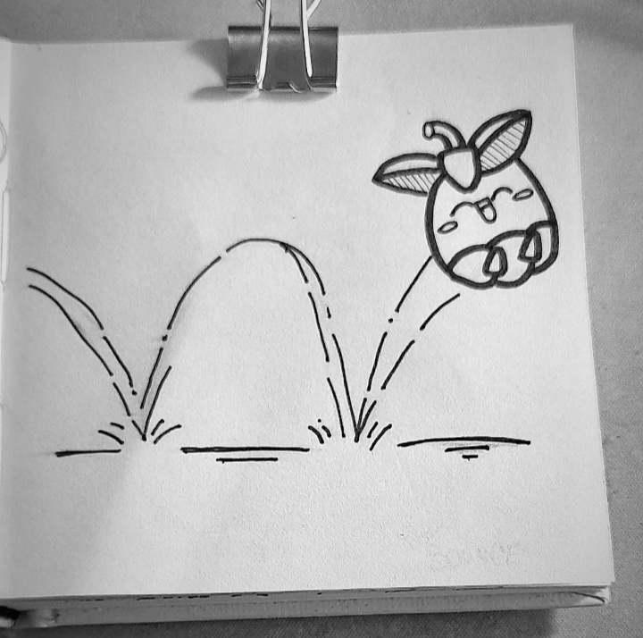 Inktober 2023 - Day 9 - Bounce by lacymayart on DeviantArt Inktober 2023 - Day 9 - Bounce by lacymayart on DeviantArt