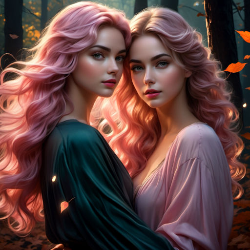 Romantic Girls In Autumn By Zari93 On Deviantart