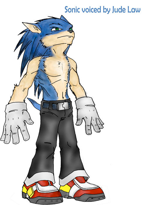 Sonic Live Action Movie art by MrNorth on DeviantArt