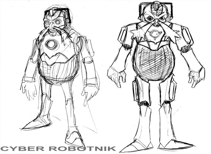 cyber robotnik by MrNorth on DeviantArt