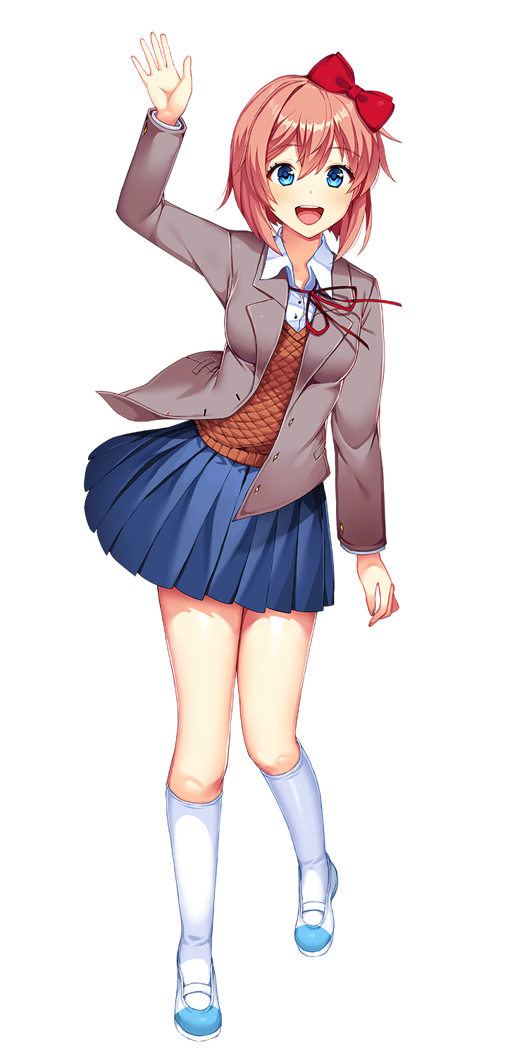 Xp Deluxe Fighter No 56 Sayori Ddlc By Retrochu On Deviantart