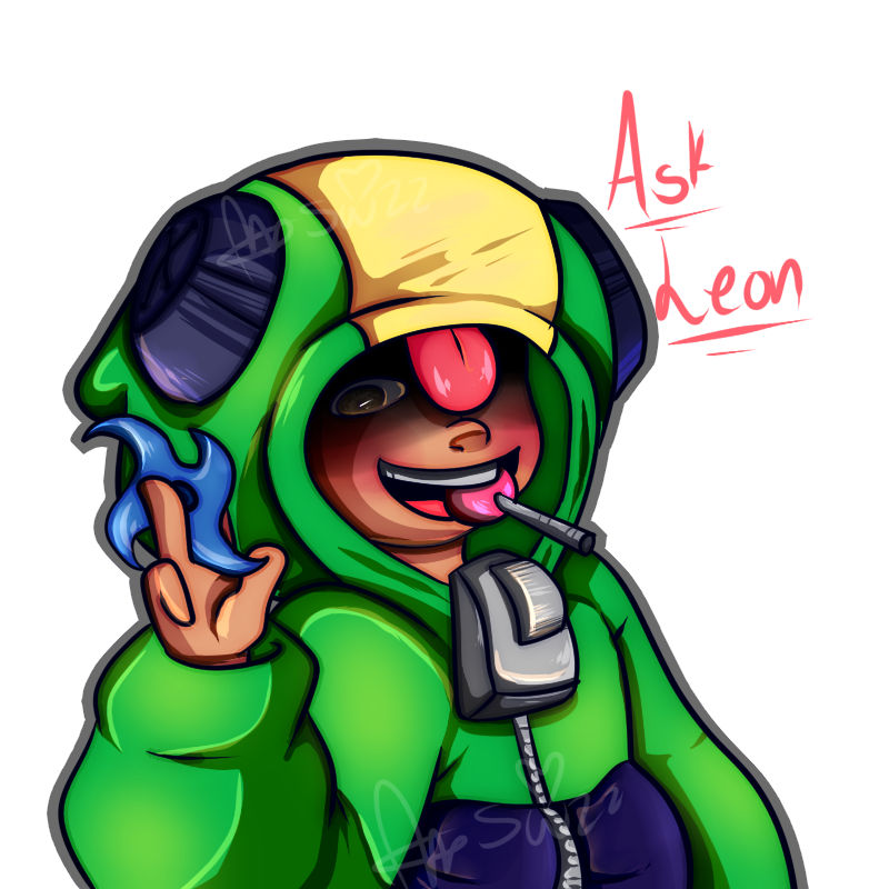 Ask Leon Brawl Stars By Sof The Lil Witch On Deviantart