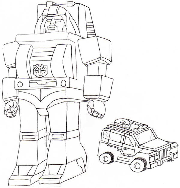 Transformers Brawn Sketch by wade2501 on DeviantArt