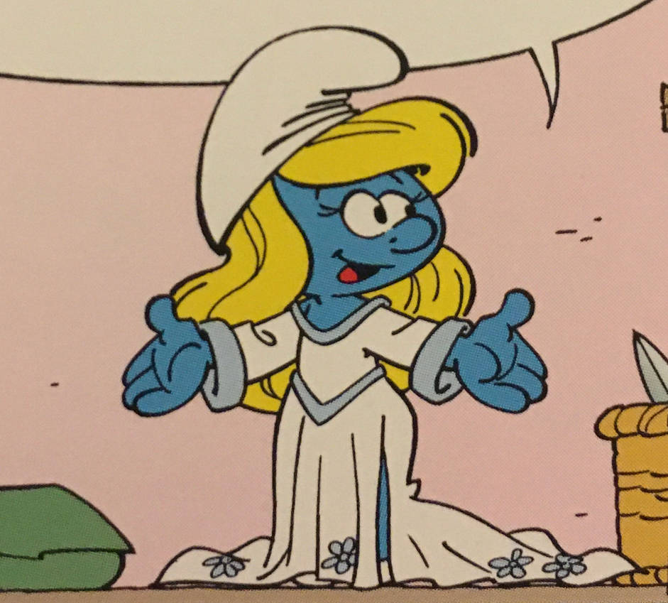 Smurfettes Full Moon Ball Dress By Adamhatson On Deviantart