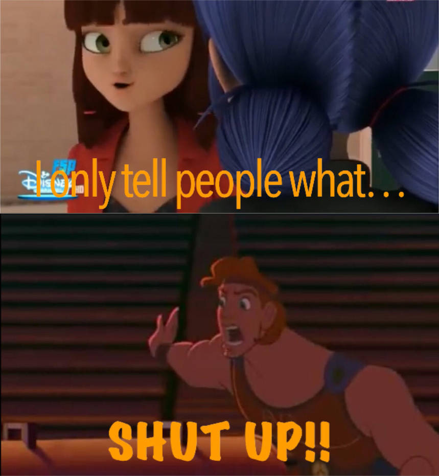 Hercules Tells Lila To Shut Up By Adamhatson On Deviantart