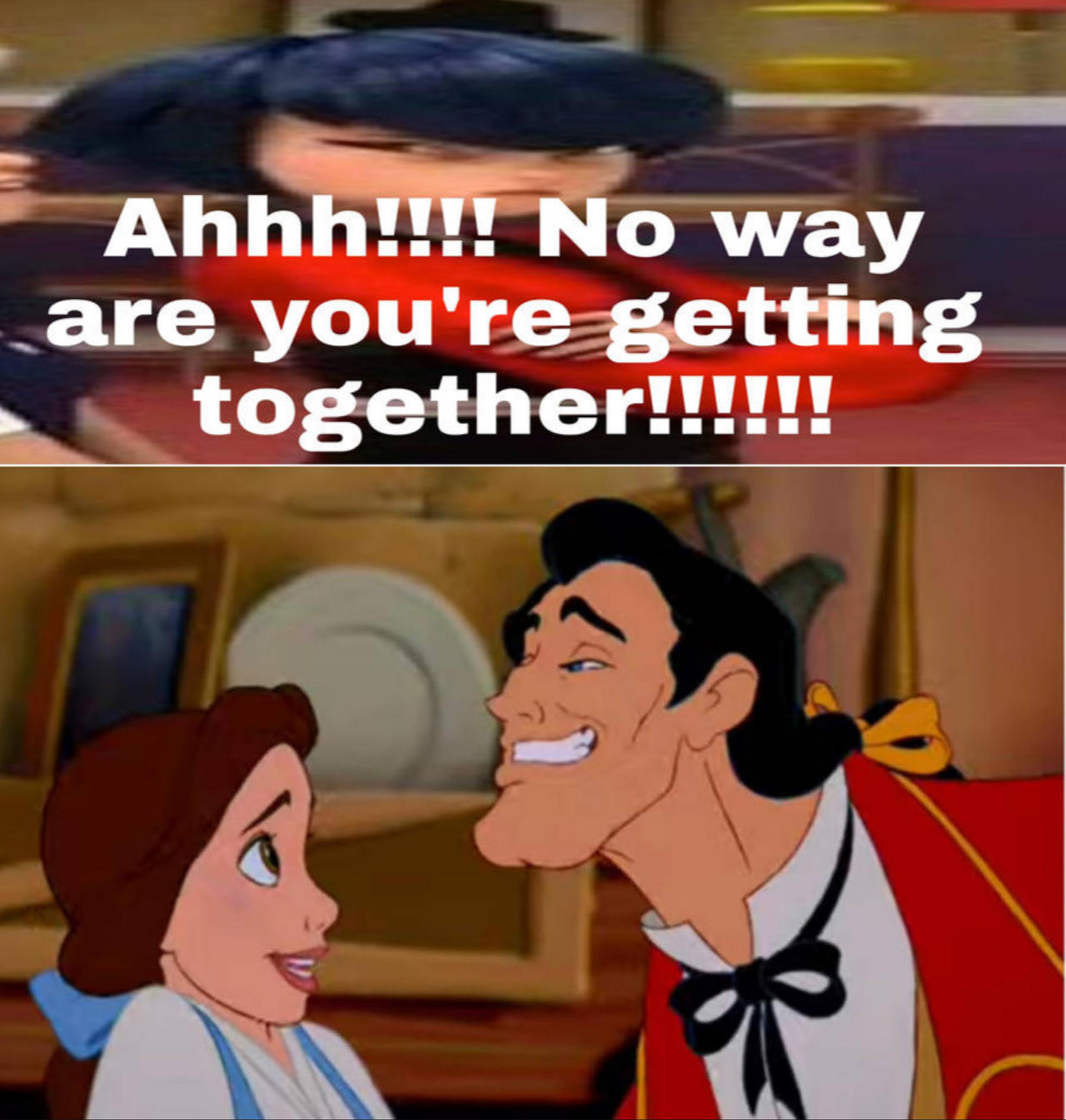 Kagami Doesnt Ship Gaston And Belle By Adamhatson On Deviantart