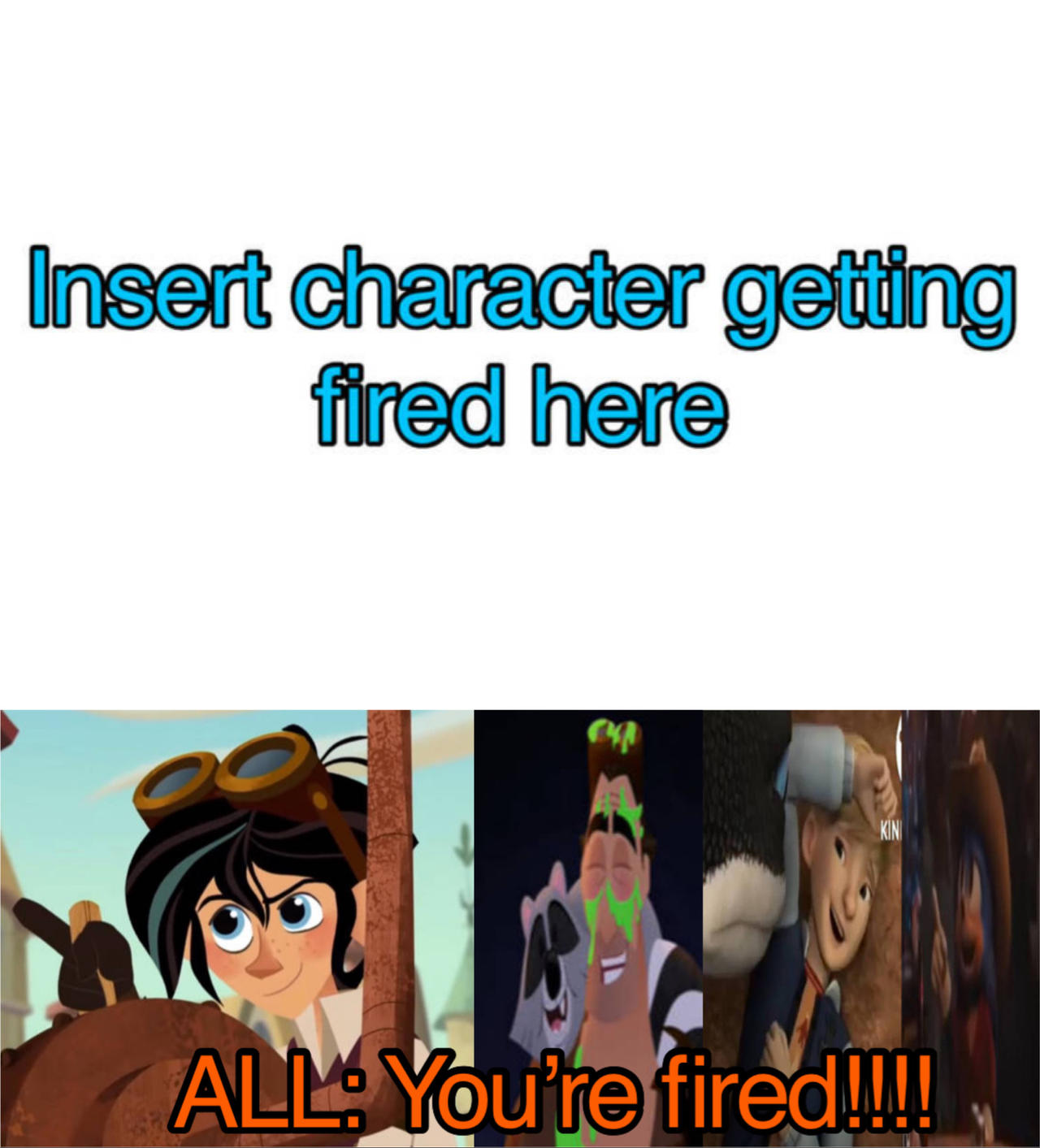 4 Characters Make Fun Of Whos Firing By Adamhatson On Deviantart