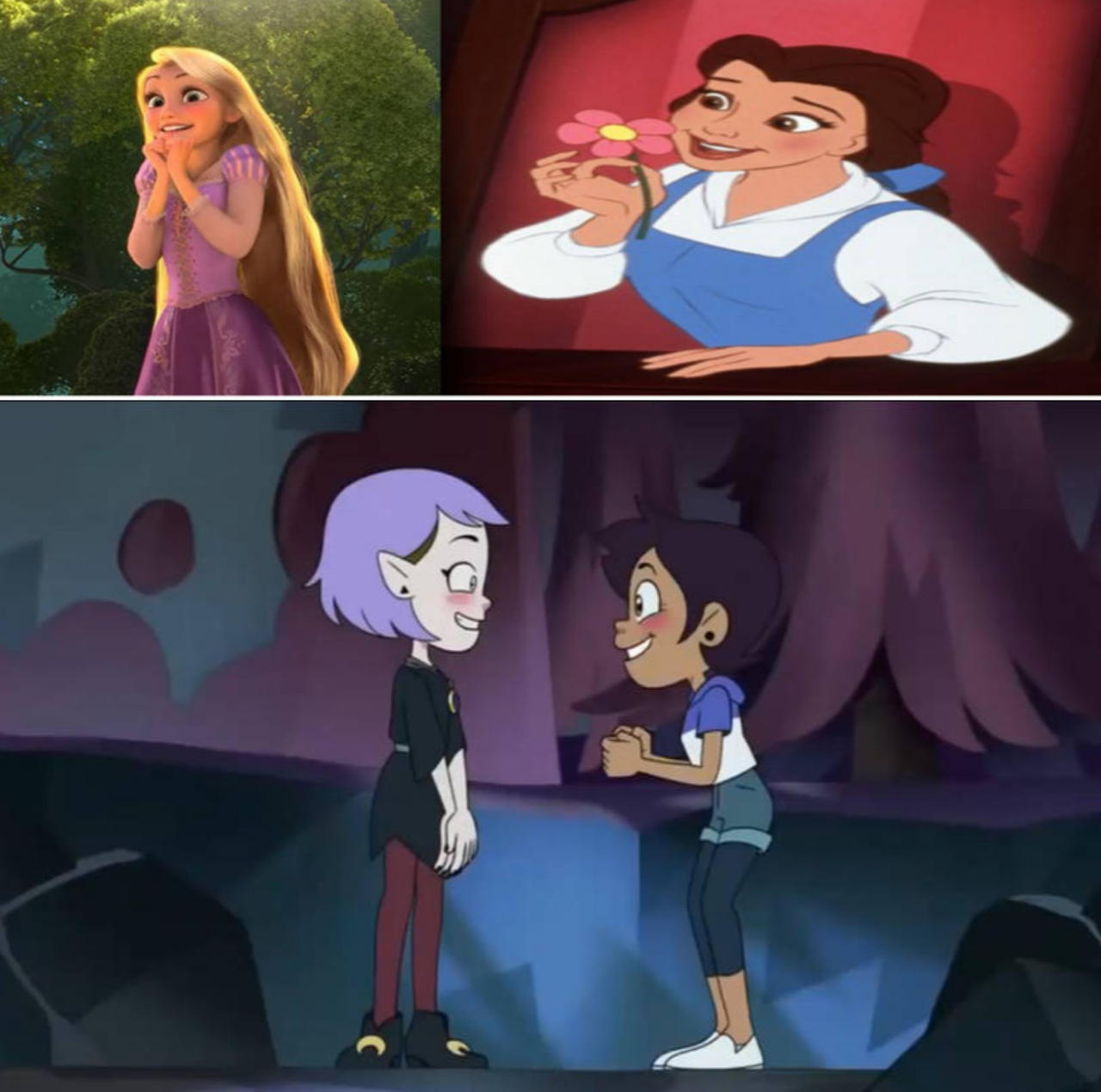 Rapunzel And Belle Ship Lumity by adamhatson on DeviantArt Rapunzel And Belle Ship Lumity by adamhatson on DeviantArt
