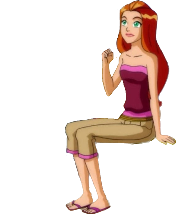 Sam Totally Spies Render 2 By Adamhatson On Deviantart