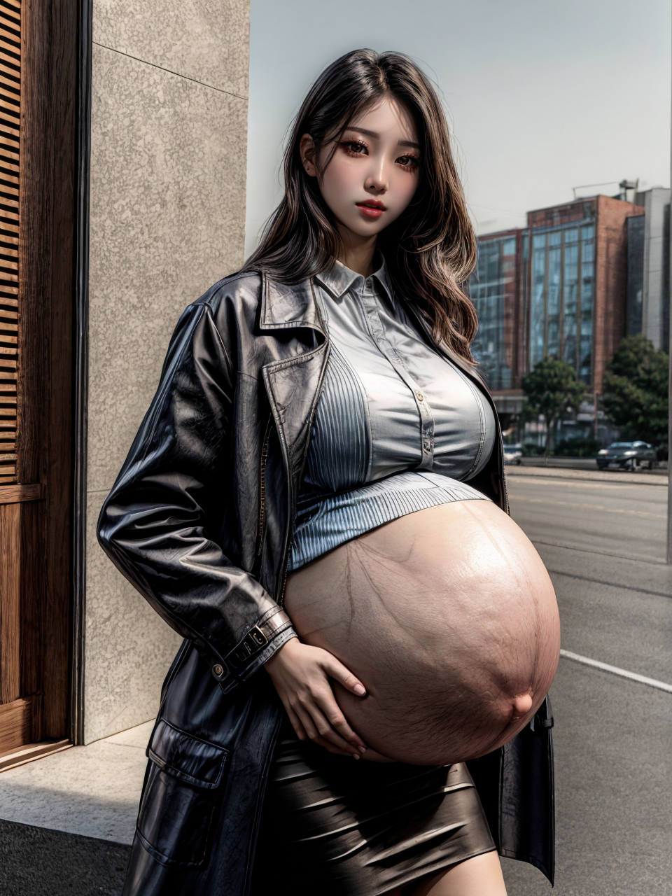 AI Pregnant Fashion Woman by anania333 on DeviantArt AI Pregnant Fashion Woman by anania333 on DeviantArt