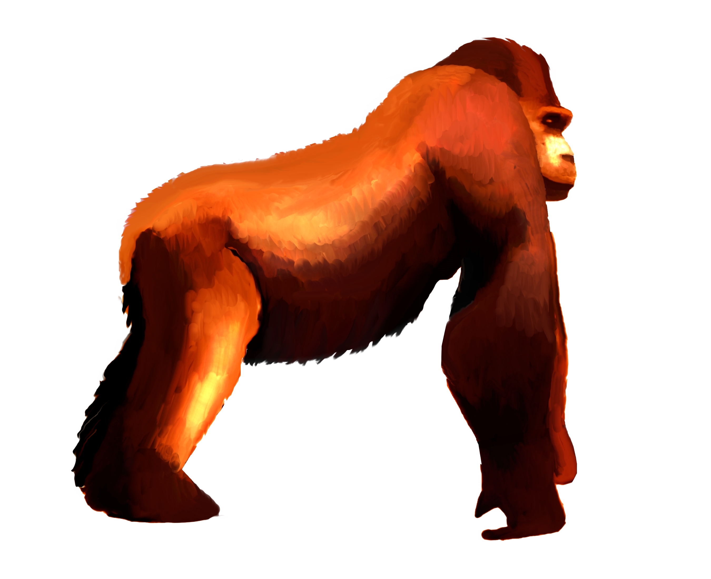 Gigantopithecus By Karpatskydrak On Deviantart