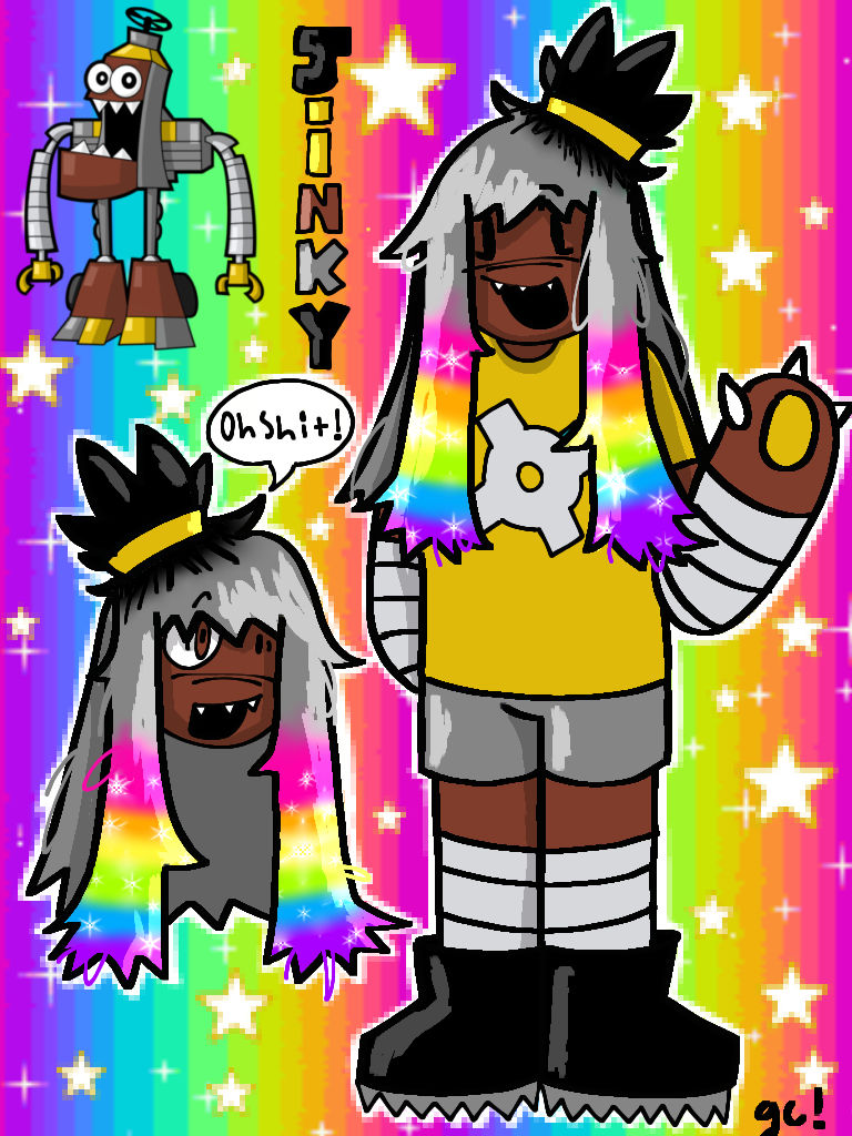 Hu Mixels Jinky D By Dudegirlxd On Deviantart