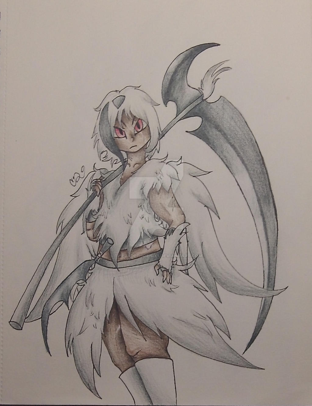 Mega Absol Gijinka By Thejadephoenix1 On Deviantart