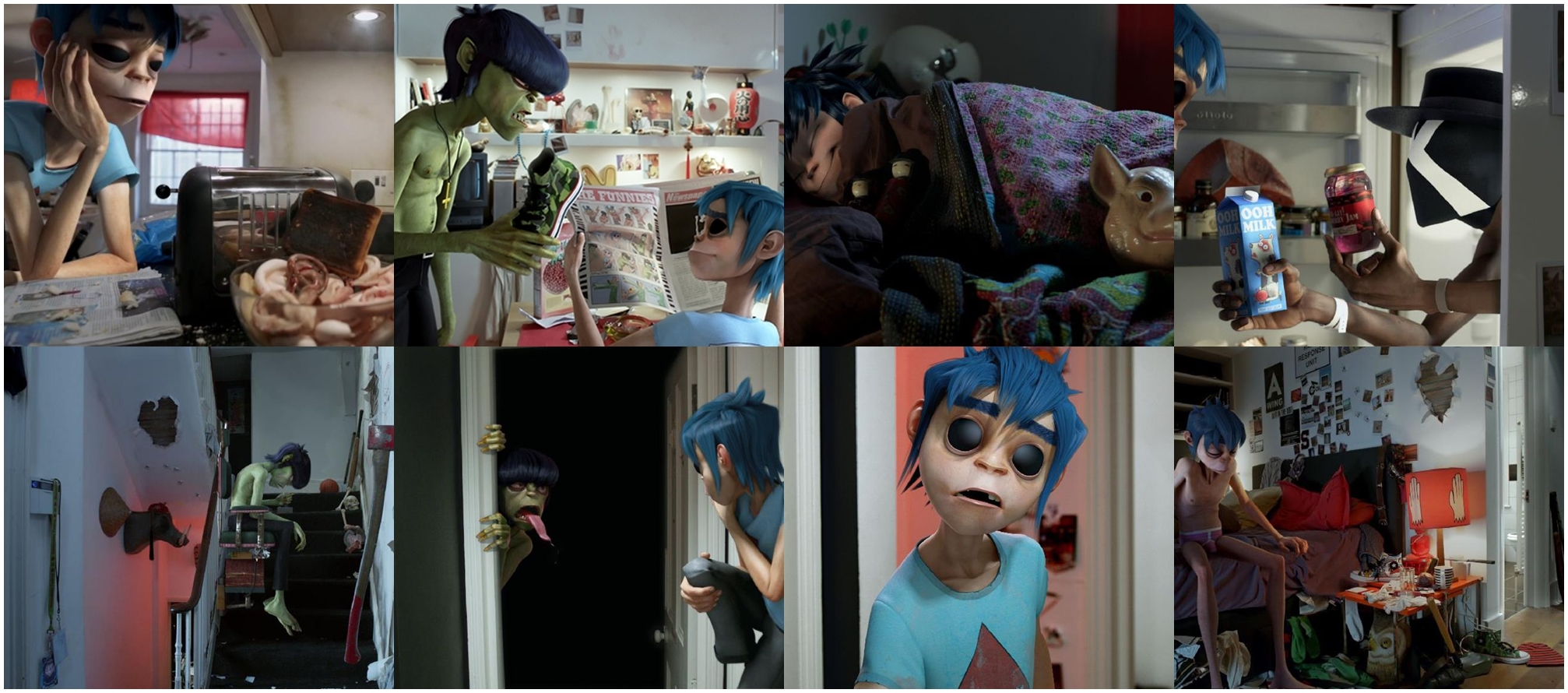 Gorillaz Doyathing Wallpaper By Pillowbox On Deviantart