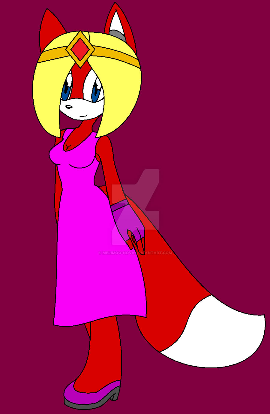 Princess Flare The Fox By Melimoo Nova On Deviantart