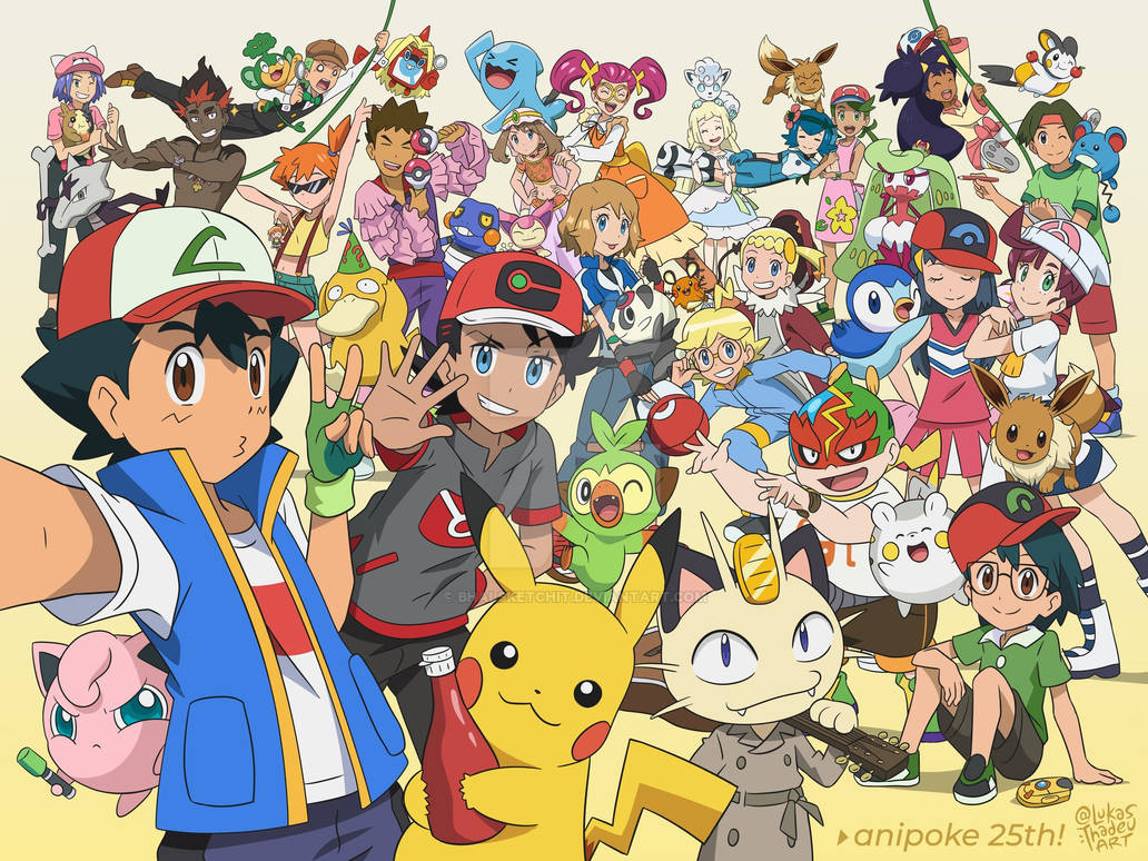 Ash s Friends By BhalSketchit On DeviantArt ash-s-friends-by-bhalsketchit-on-deviantart