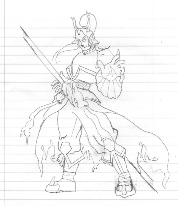 staff warrior by KingFrismo on DeviantArt