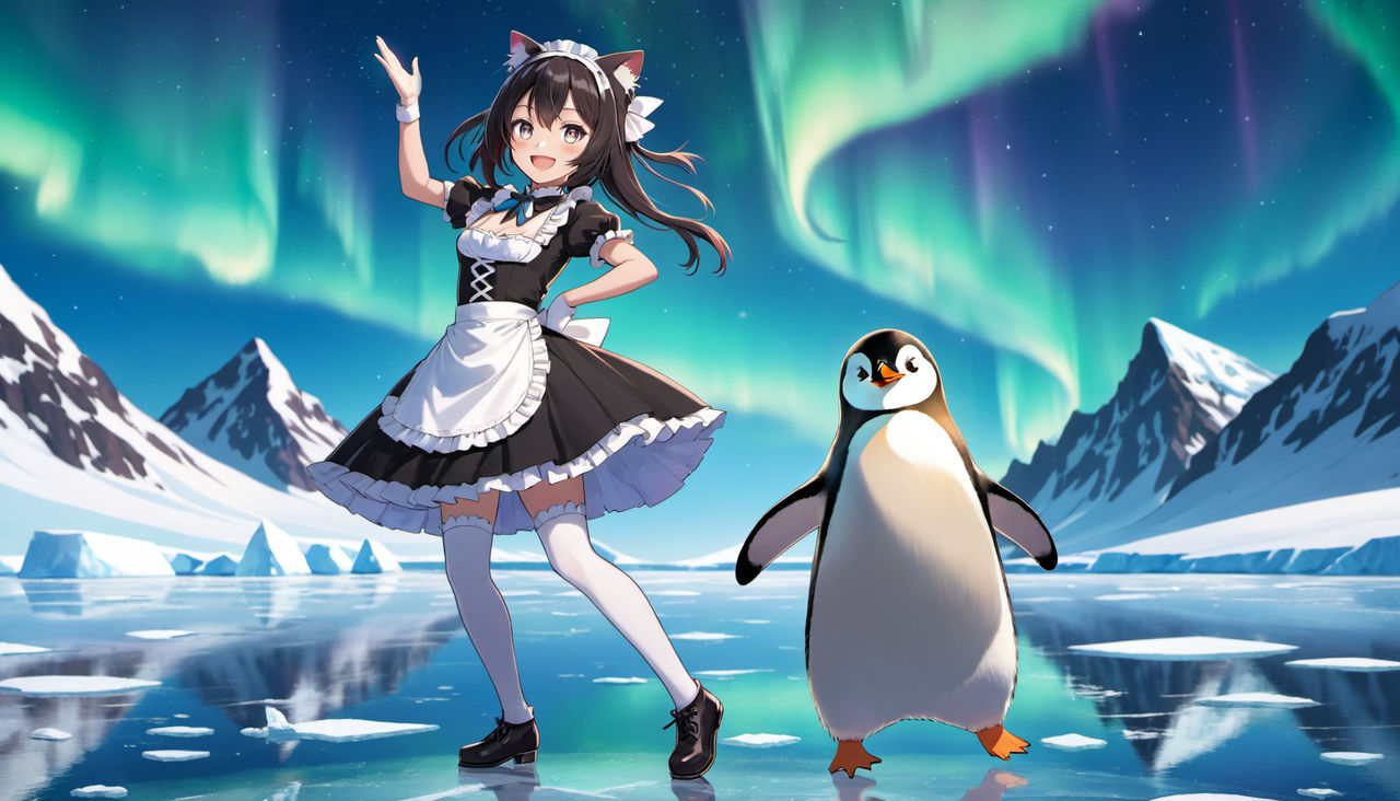 Dancing Penguins By Negiinnattomaki On Deviantart
