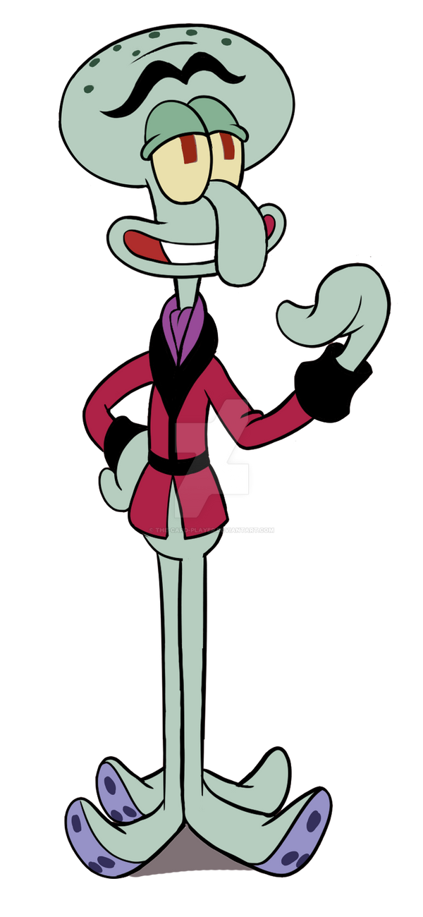 Squilliam Quick Draw By The Card Player On Deviantart