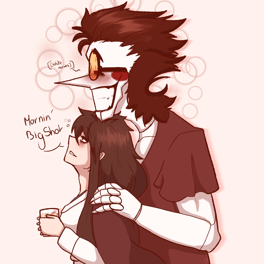 Self Insert And Spamton 1 By Emilieink On Deviantart