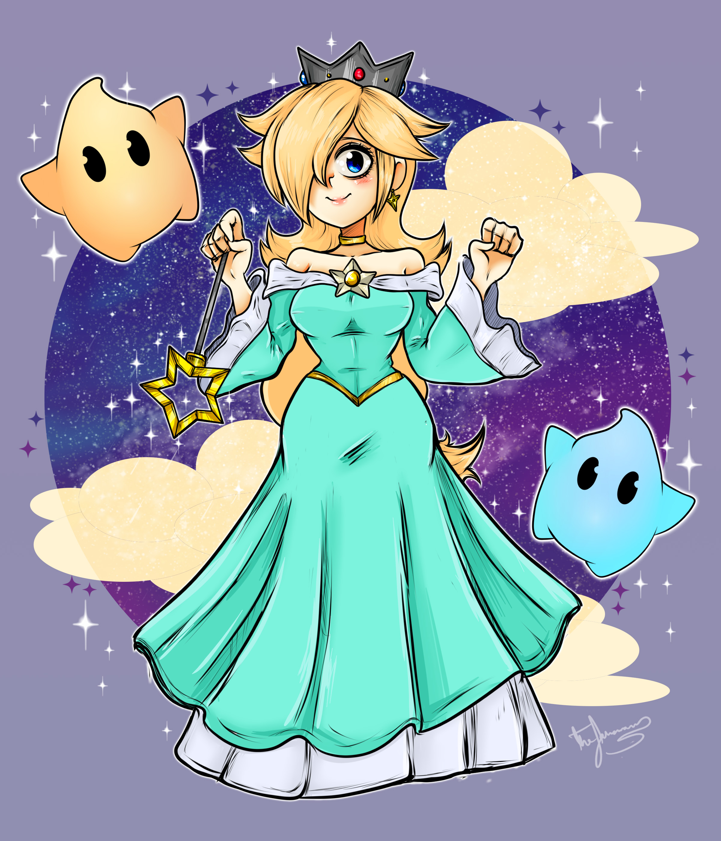 Rosalina Fanart By Thejairoman On Deviantart