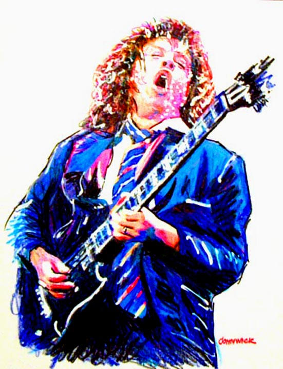 Angus Young by johnwickart on DeviantArt