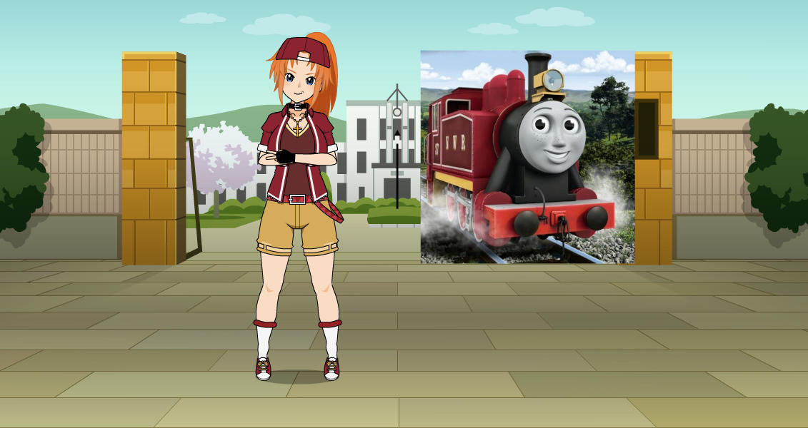 Humanized Rosie Red My Version By Haileytheengine200 On Deviantart