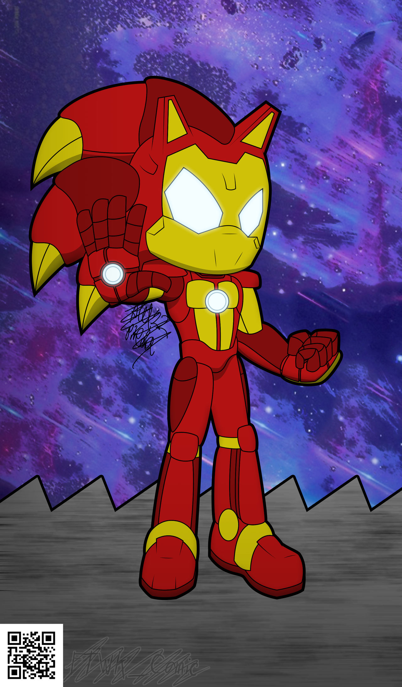 Iron Sonic By Frostbitewhiteknight On Deviantart
