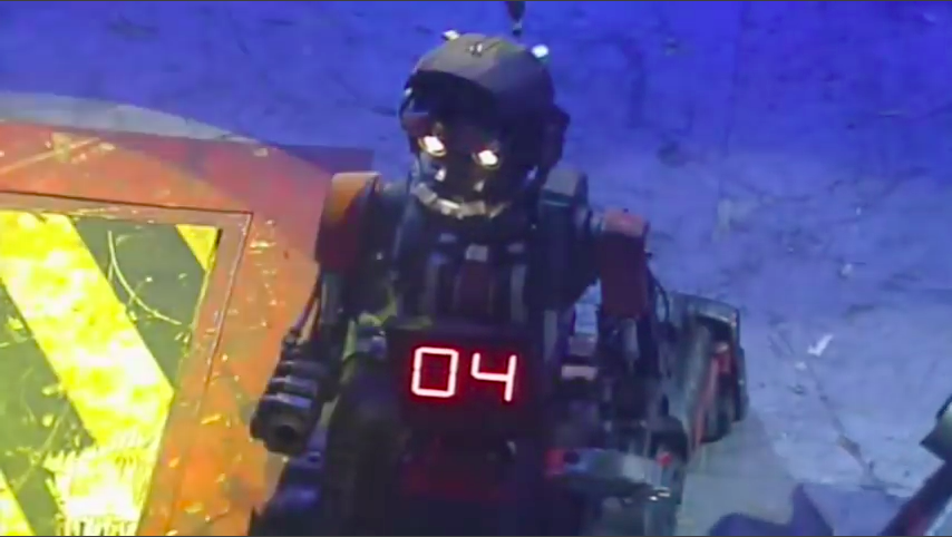 Robot Wars Refbot Counting Out A Robot By Optimusv42 On Deviantart