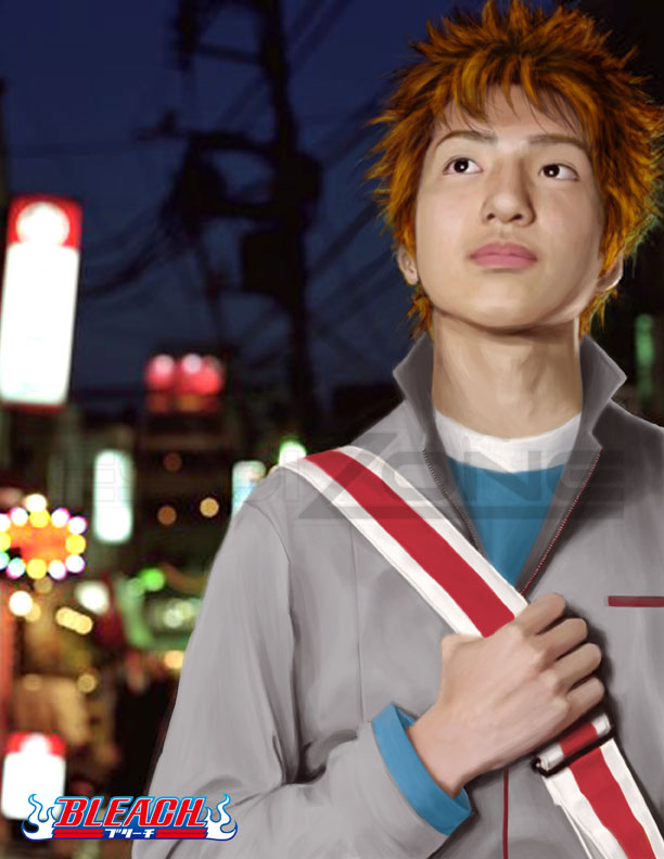 : ichigo in school uniform : by lymdul on DeviantArt