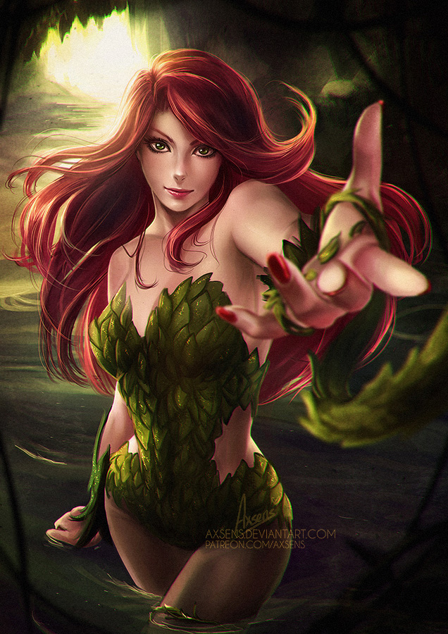 Poison Ivy nsfw Optional By Axsens On DeviantArt poison-ivy-nsfw-optional-by-axsens-on-deviantart