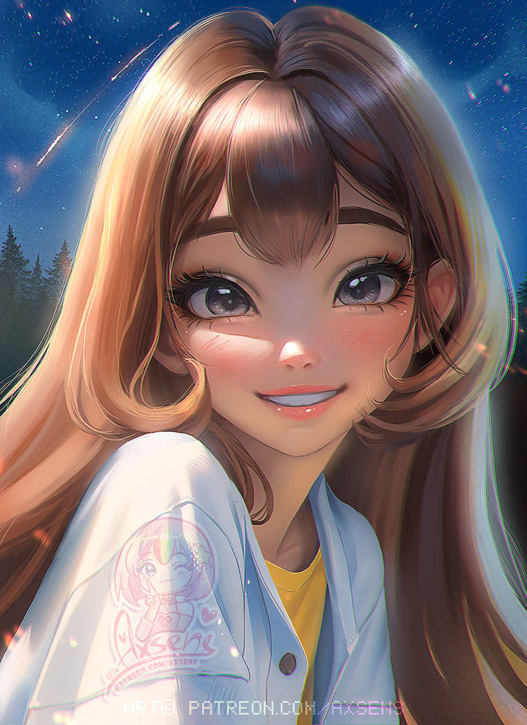 Smiling Cutie By Axsens On Deviantart