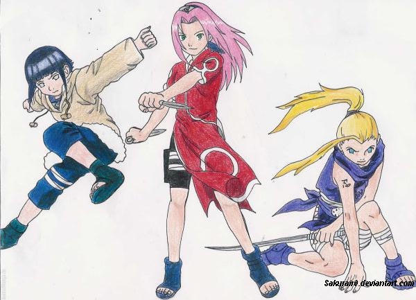 The Queens Of Naruto by sakurair0 on DeviantArt