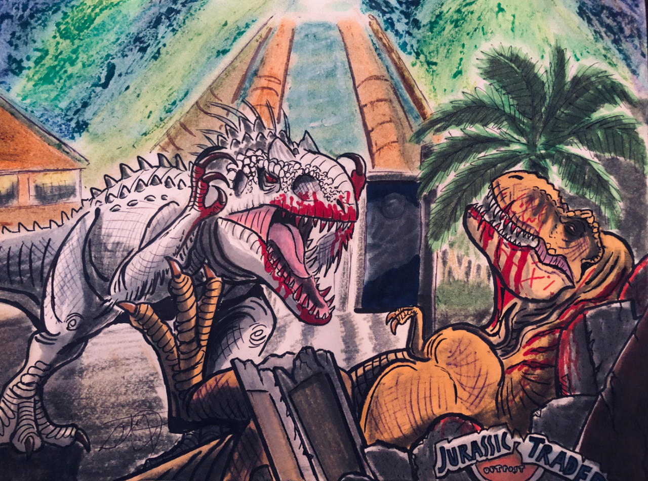 Think Rexy Jurassic Worldinvincible By Loxodonta14 On Deviantart