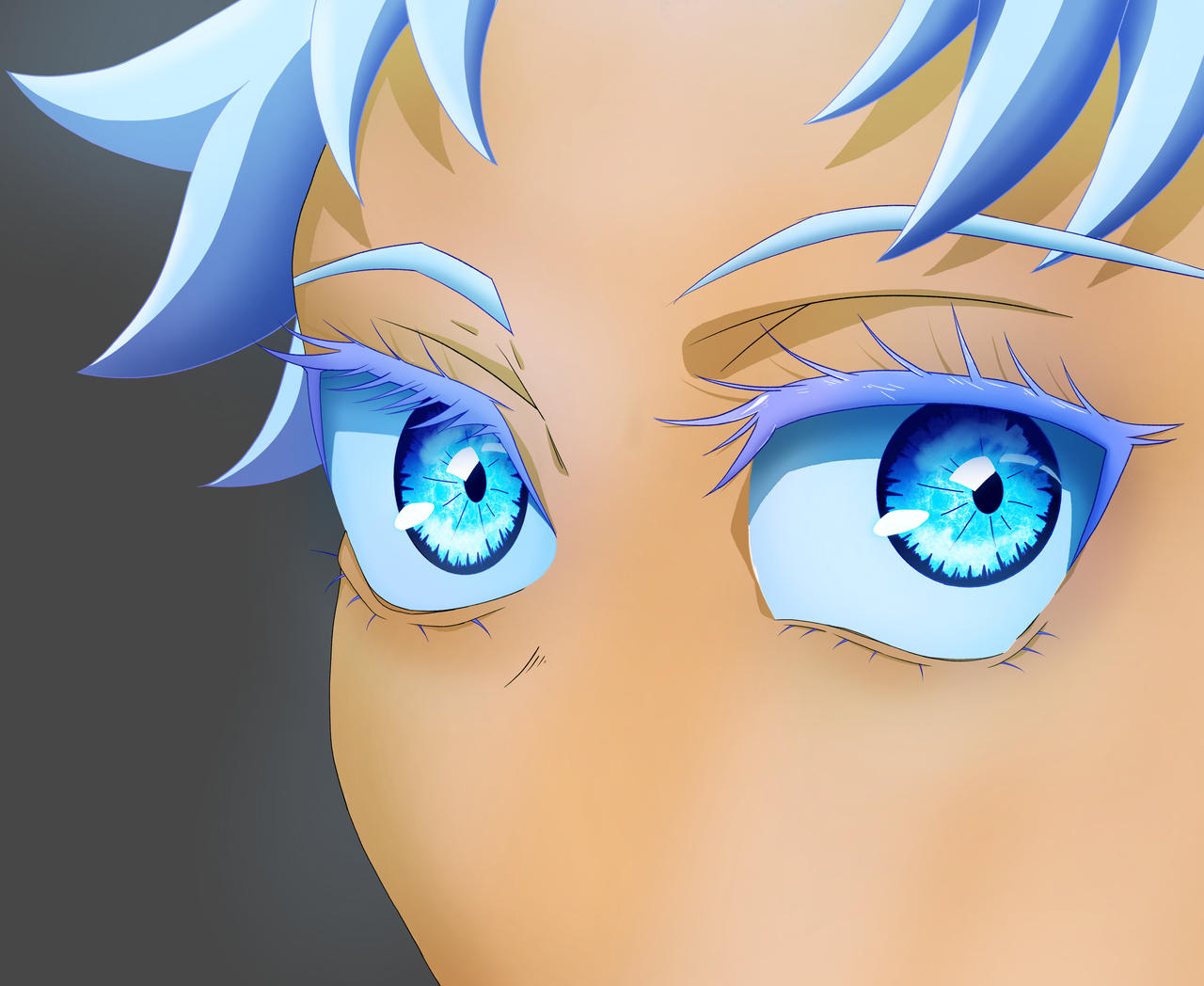 Gojo Eyes By Nikaart09 On Deviantart