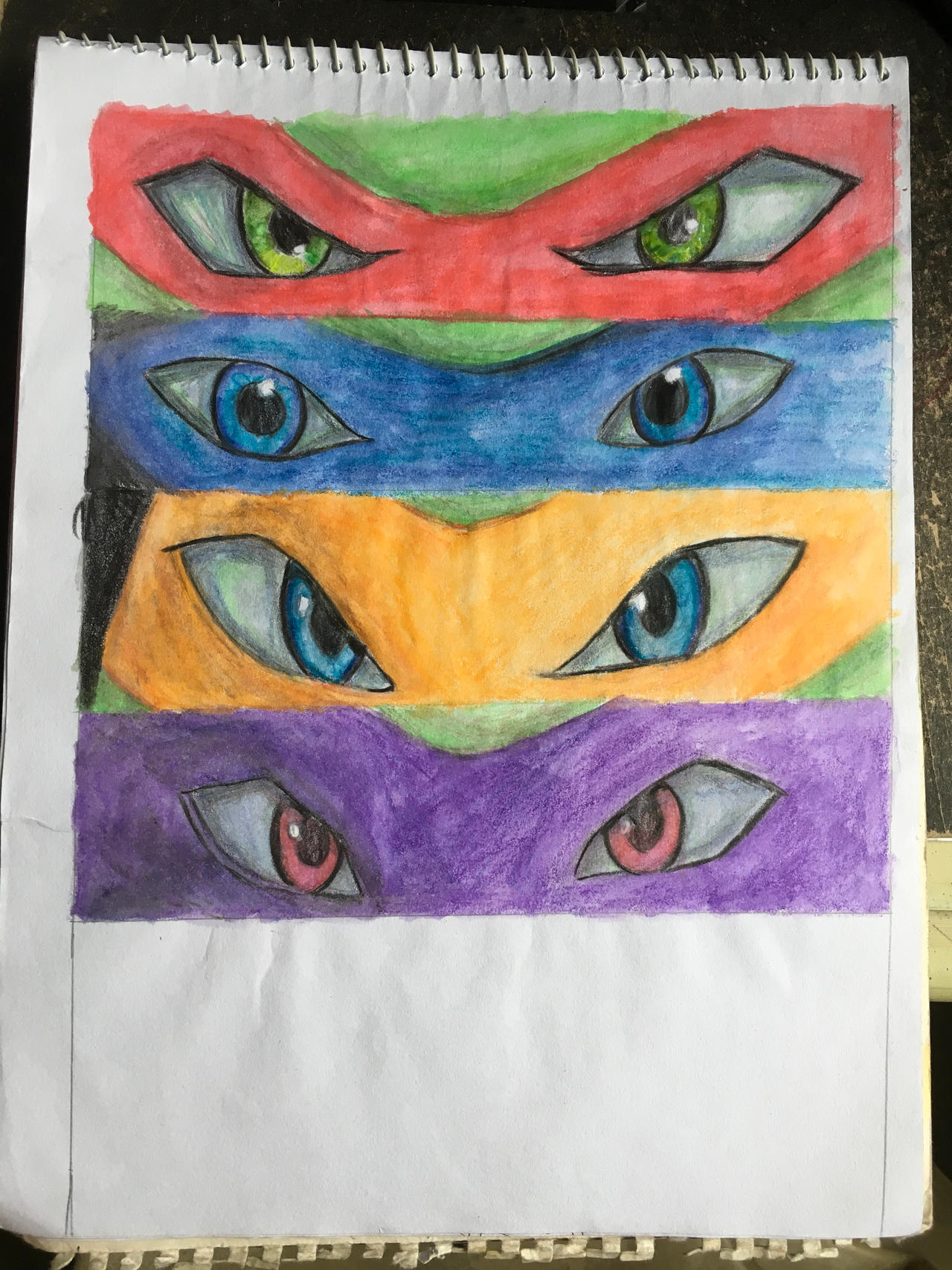 Tmnt Eyes By Maskymask2004 On Deviantart