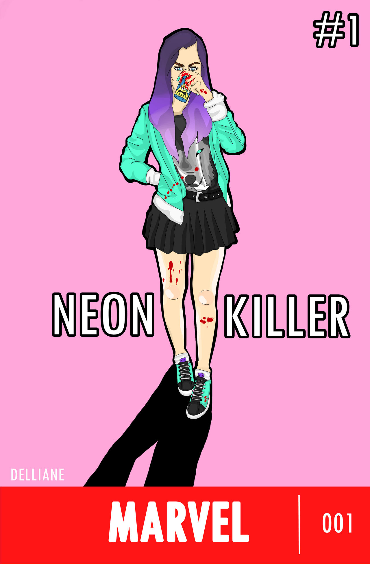 Neon Killer 1 By Delliane On Deviantart