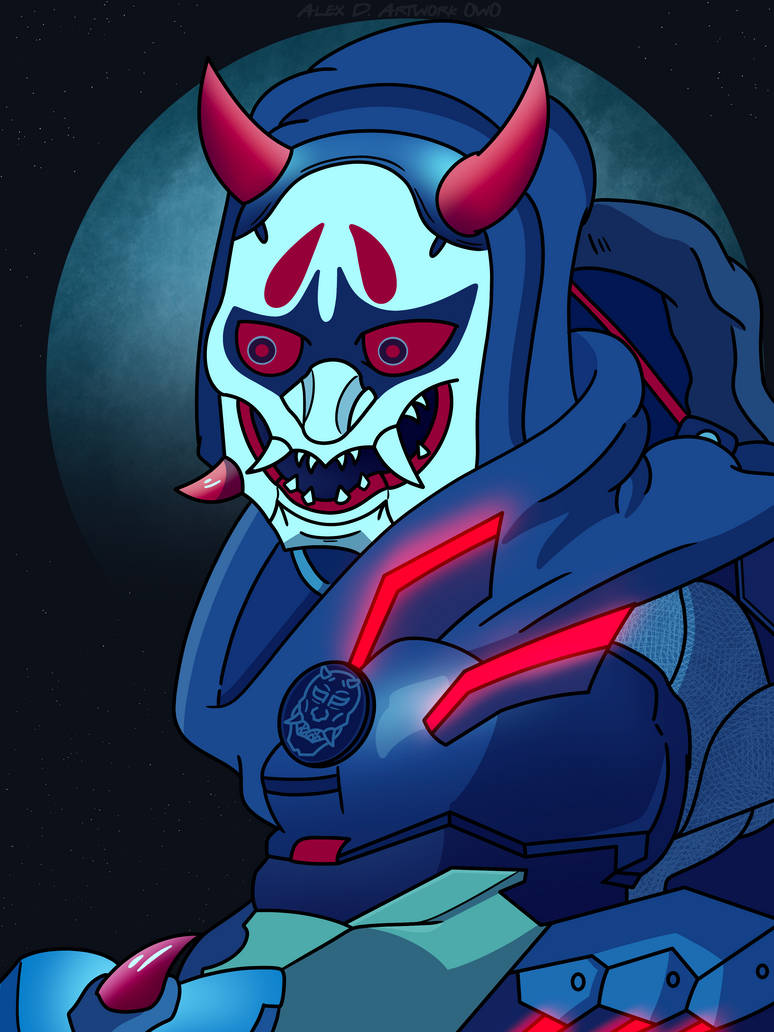 Oni Genji By Furrylovepup On Deviantart