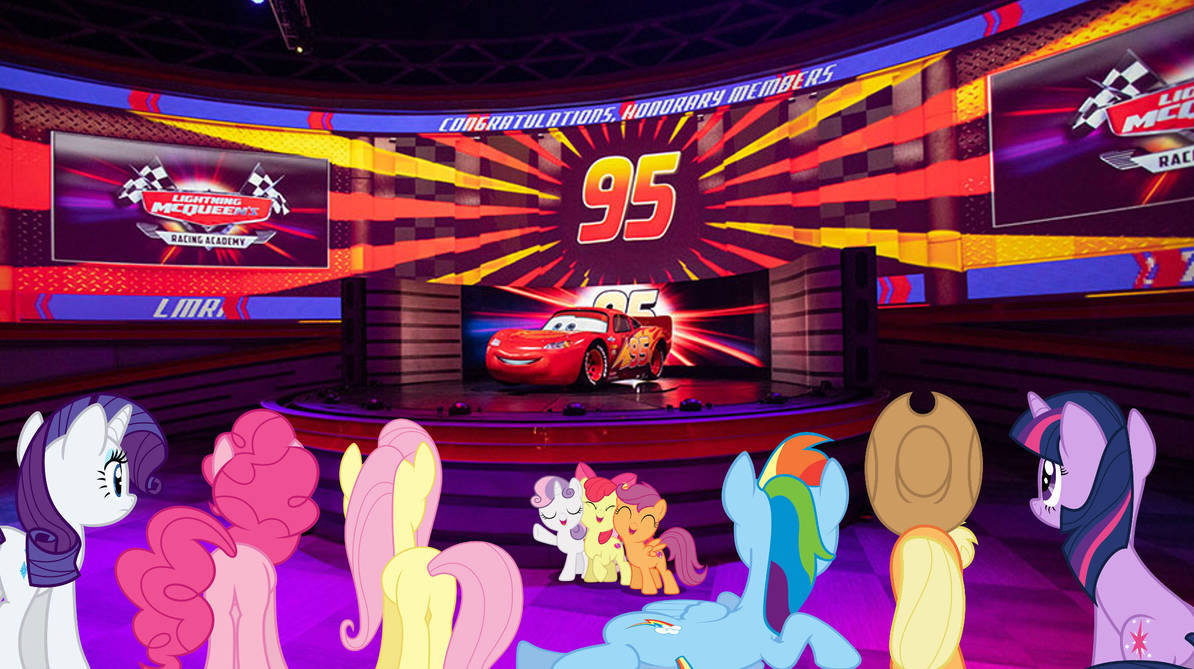 MLP at Lighting McQueen's Racing Academy by DarkMoonAnimation on DeviantArt MLP at Lighting McQueen's Racing Academy by DarkMoonAnimation on DeviantArt