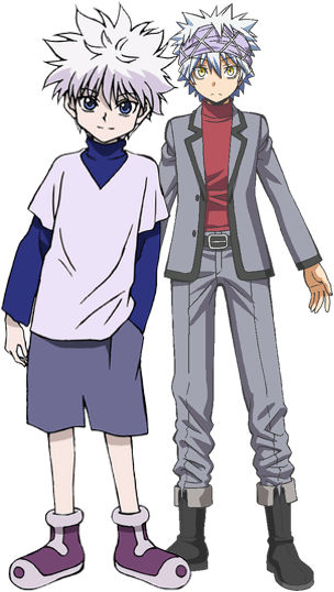 Killua Zoldyck and Itona Horibe by Zyule on DeviantArt Killua Zoldyck and Itona Horibe by Zyule on DeviantArt
