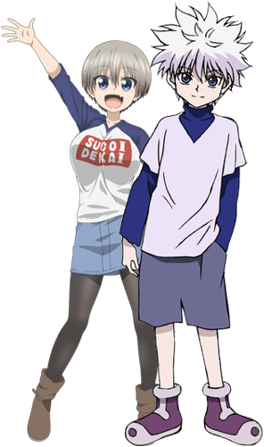 Killua Zoldyck and Hana Uzaki by Zyule on DeviantArt Killua Zoldyck and Hana Uzaki by Zyule on DeviantArt
