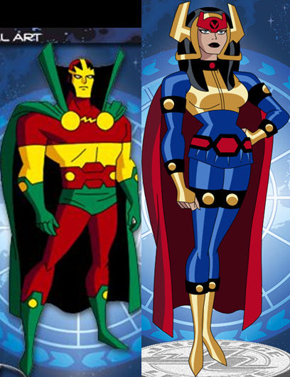 Mister Miracle And Big Barda Animated Universe By Zyule On Deviantart
