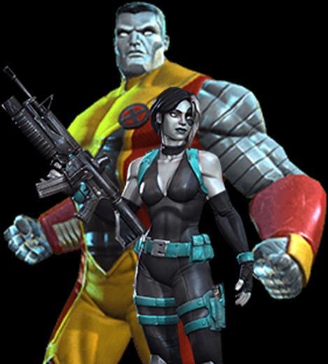 Colossus And Domino Contest Of Champions 02 By Zyule On Deviantart
