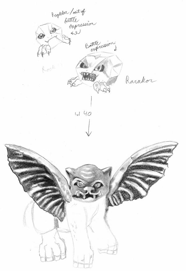 Gargoyle Pokemon Preview by Roaring-Flame-Cat on DeviantArt
