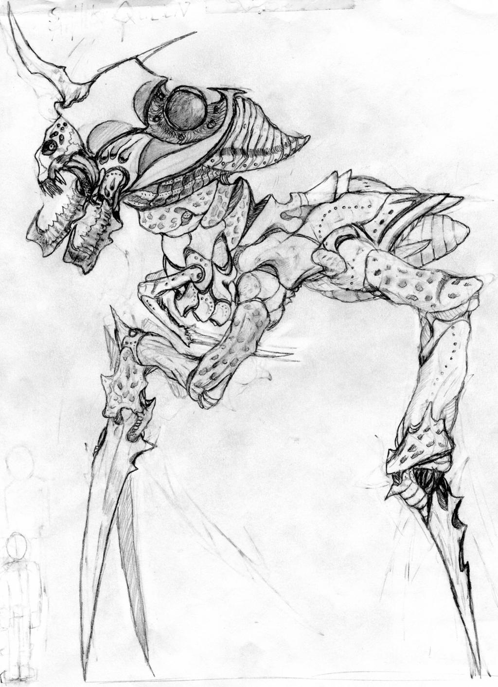 Giant insect monster by Iron-Fox on DeviantArt