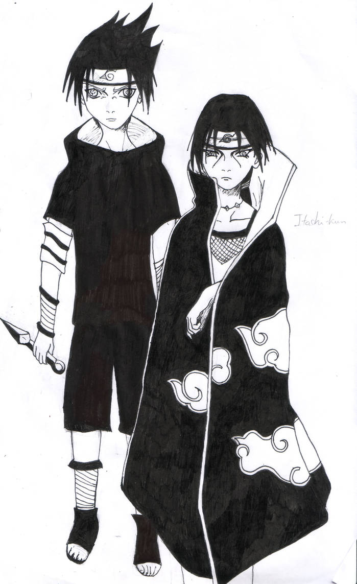 Sasuke Vs Itachi By Aranelita On Deviantart