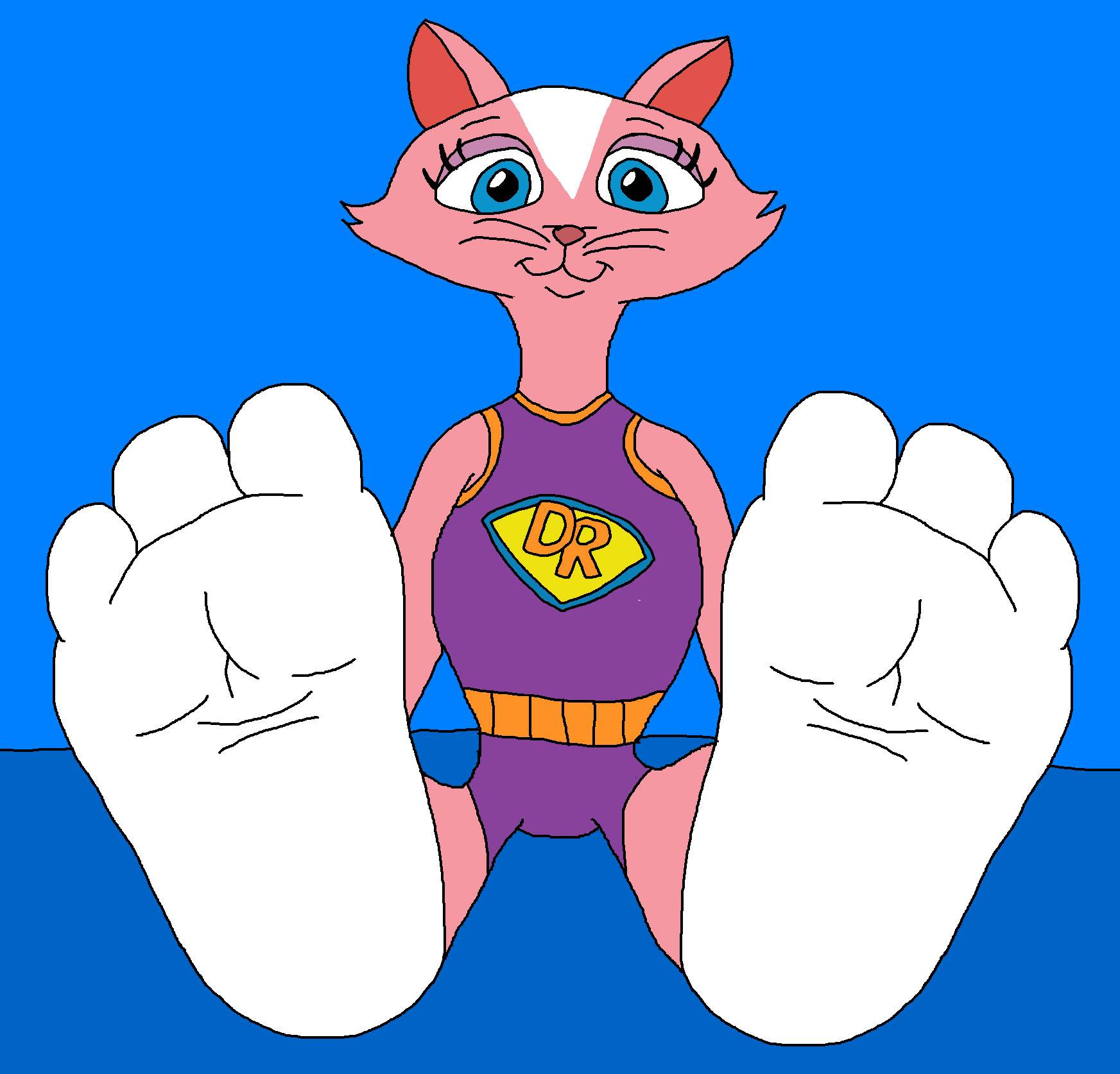 Danger Ranger Kittys Sexy Barefeet Tease By Cameronsadventure On Deviantart