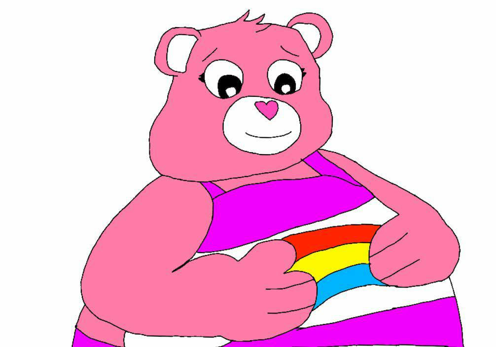 Aerobicworkout Cheer Bear Utm Tummy Rumbling By Cameronsadventure On Deviantart