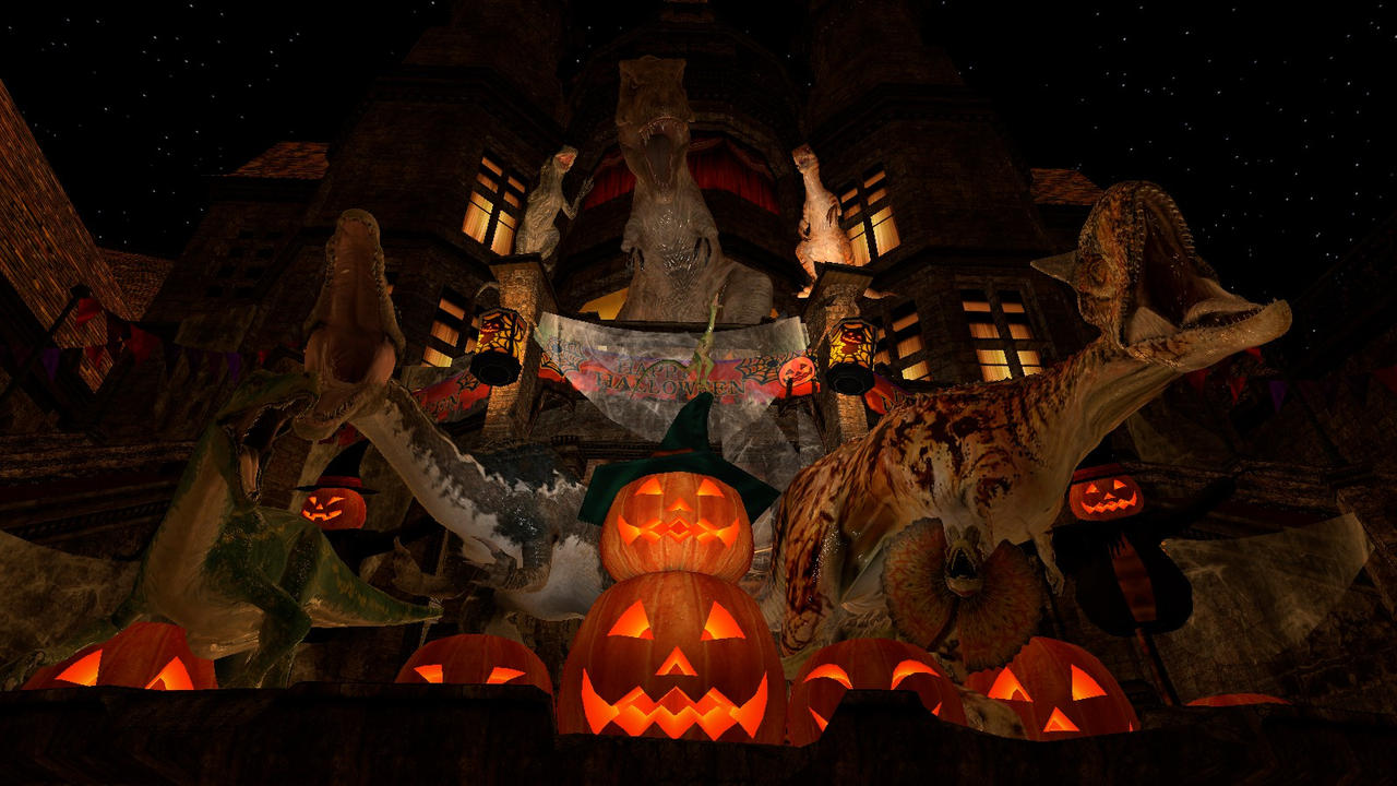 Jurassic Halloween World By Fernorex92 On Deviantart