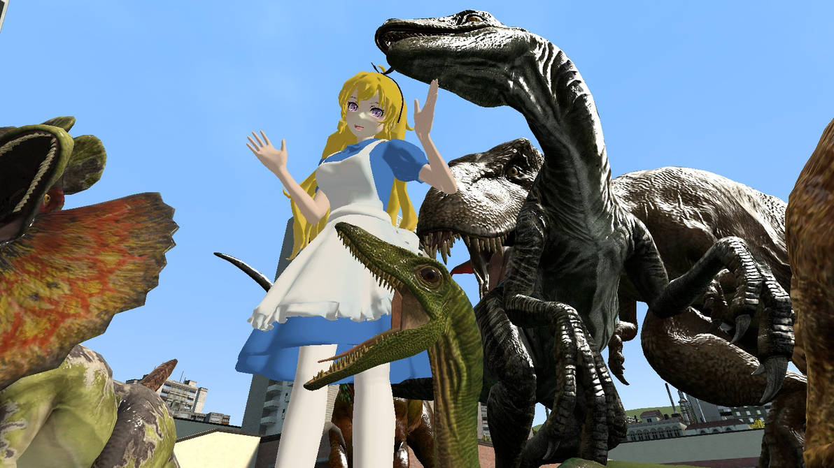 Alice Celebrates Jurassic Day P5 By Fernorex92 On Deviantart